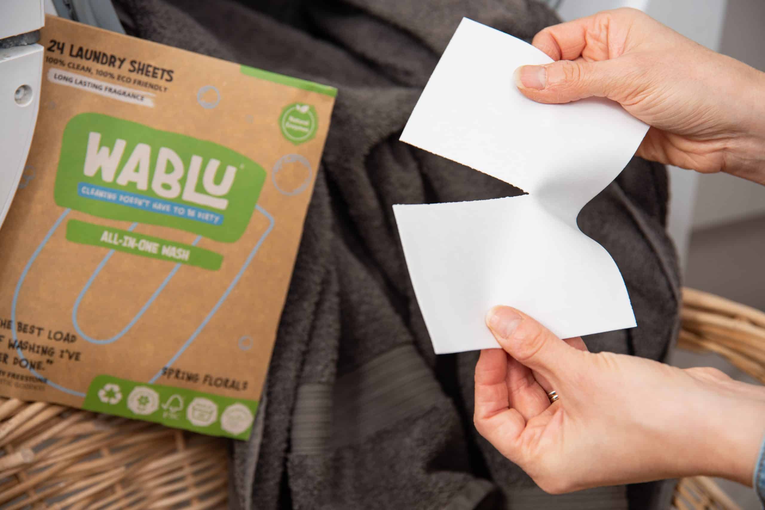 Eco-Friendly Laundry Sheets | Sustainable Cleaning Products from WABLU
